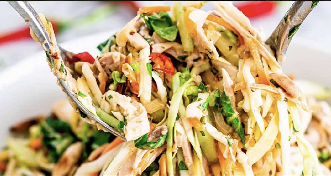 Thai Chicken Peanut Salad Nmami Life